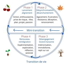 Les 4 phases du cycle du changement - Mainpaces